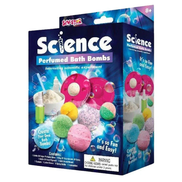 DIY Perfumed Bath Bombs Making Science Kit for Kids Ages 6 ...